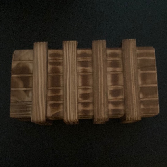Toys | Wooden Box Brain Teaser Hidden Compartment | Poshmark